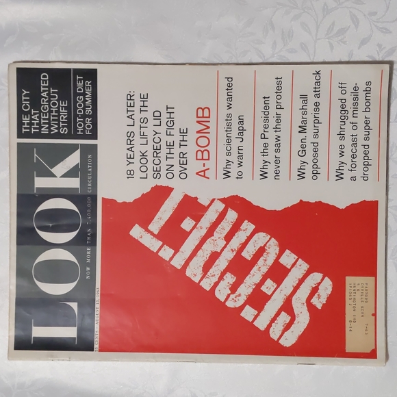 Other | Look Magazine August 1963 History | Poshmark